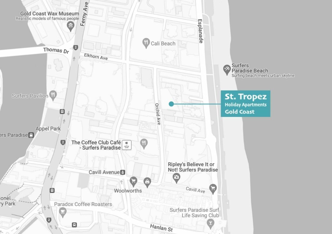 St Tropez Holiday Apartments Gold Coast - St Tropez Resort